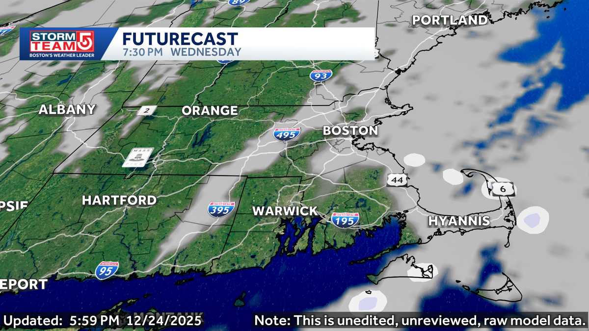 Hour-by-hour futurecast maps