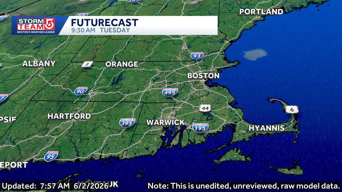 Futurecast shows when to expect snow, how long it'll last