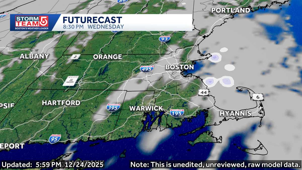 Hour-by-hour futurecast maps