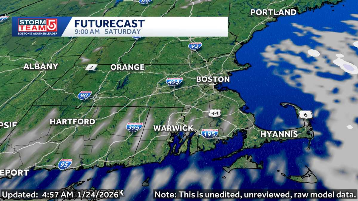 Round 1 of snow arrives: See hour-by-hour futurecast maps