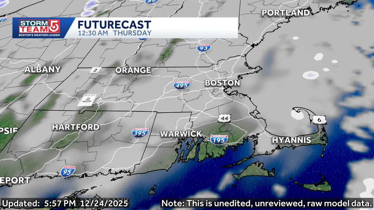 Round 1 of snow arrives: See hour-by-hour futurecast maps