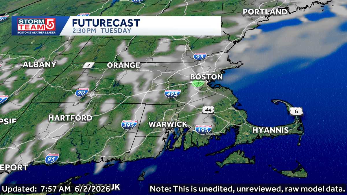 Futurecast shows when to expect snow, how long it'll last