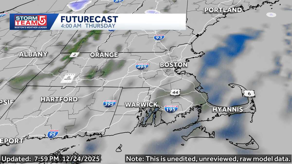 Round 1 of snow arrives: See hour-by-hour futurecast maps