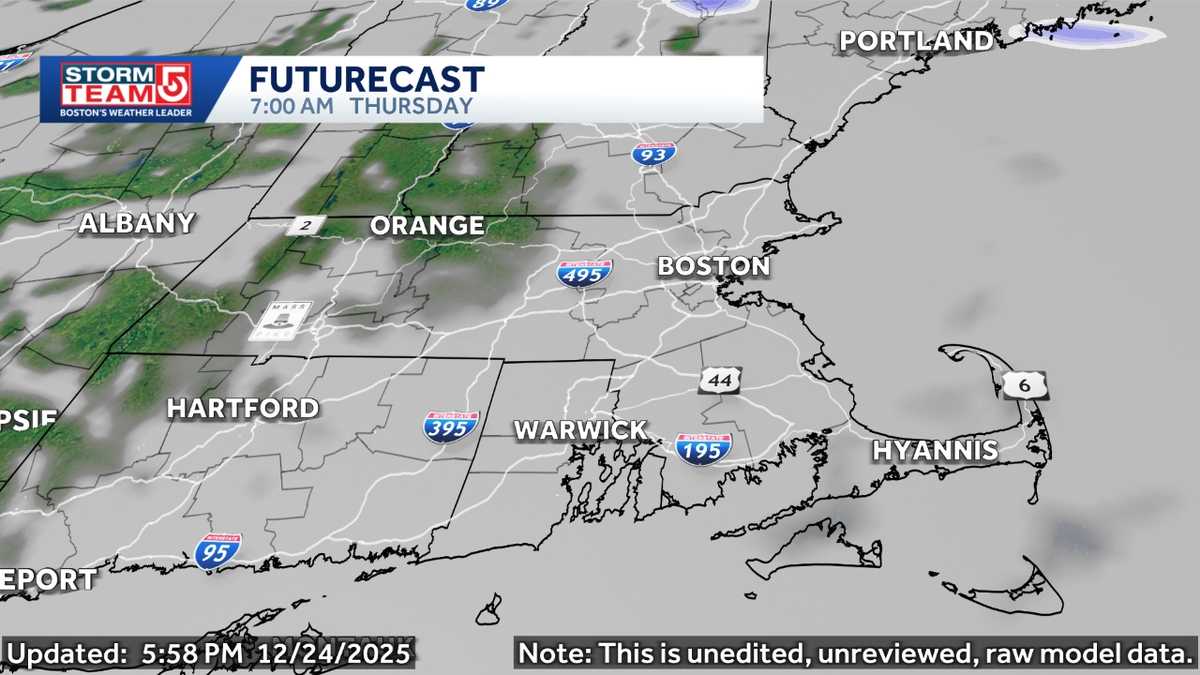 Round 1 of snow arrives: See hour-by-hour futurecast maps