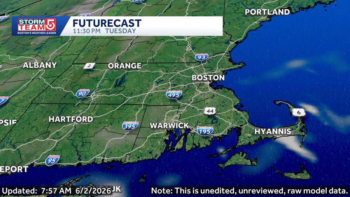 Futurecast shows when to expect snow, how long it'll last