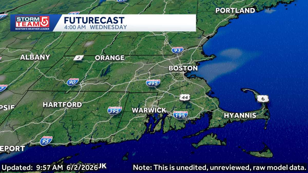 Hour-by-hour futurecast maps