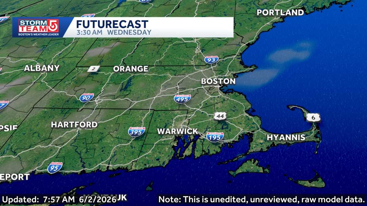 Futurecast shows when to expect snow, how long it'll last