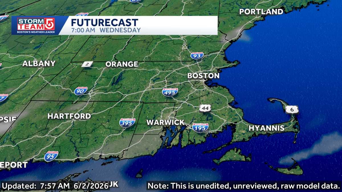 Futurecast shows when to expect snow, how long it'll last