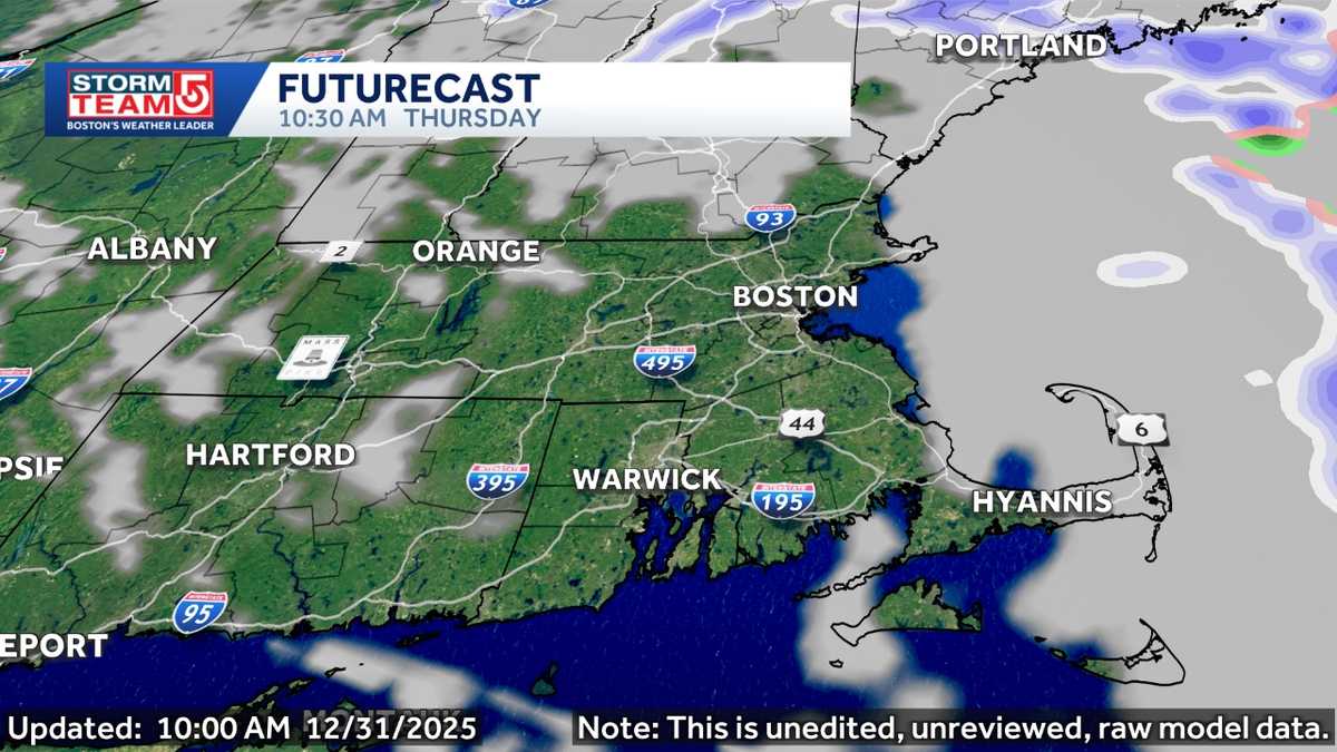 Round 1 of snow arrives: See hour-by-hour futurecast maps