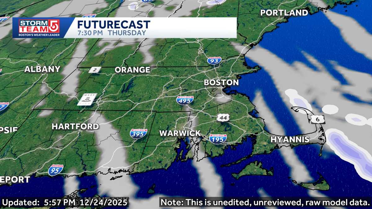 Hour-by-hour futurecast maps