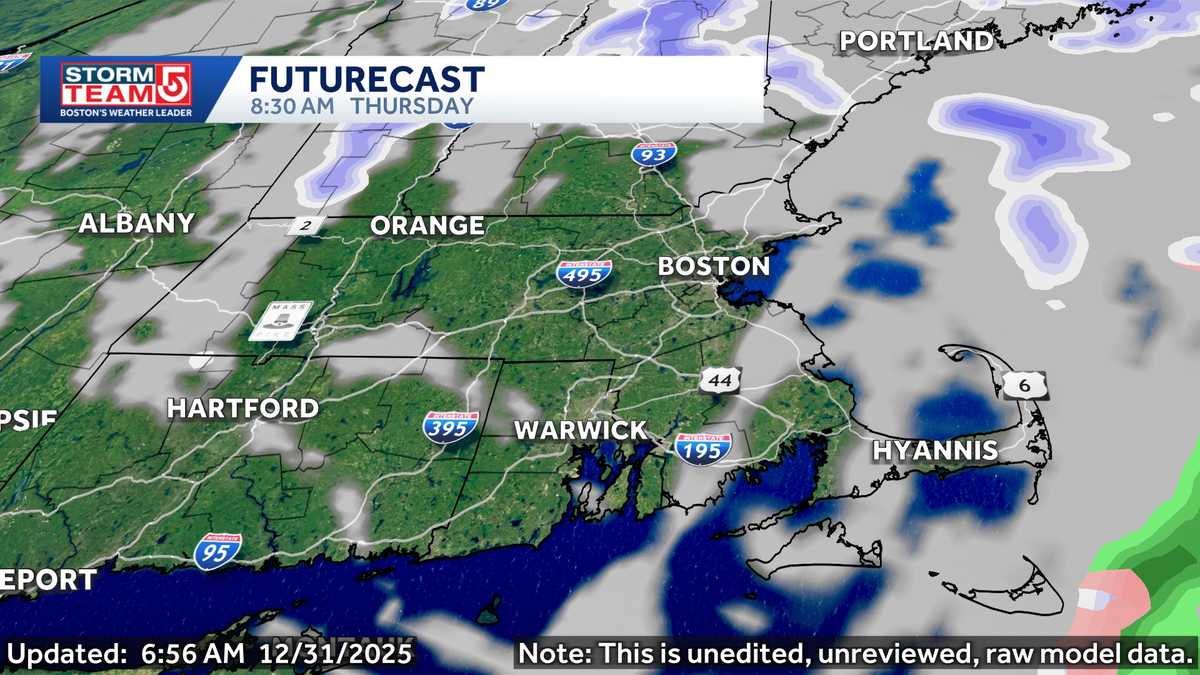 Round 1 of snow arrives: See hour-by-hour futurecast maps