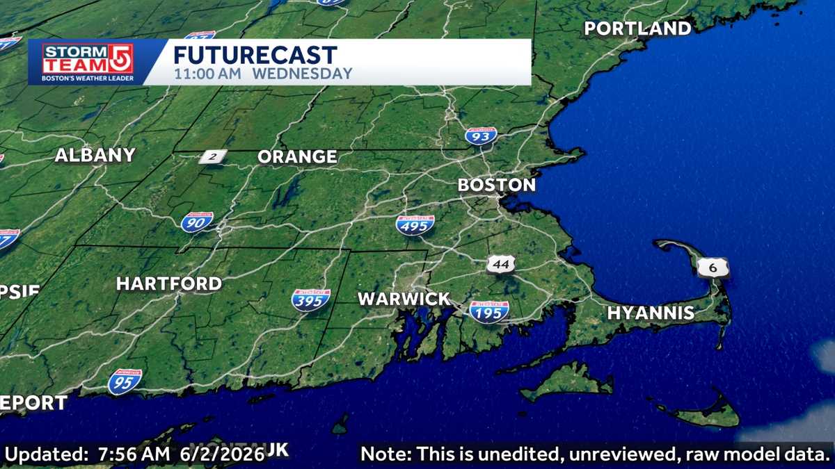 Futurecast shows when to expect snow, how long it'll last