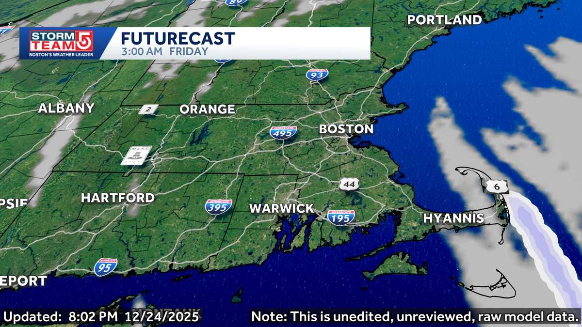 Round 1 of snow arrives: See hour-by-hour futurecast maps