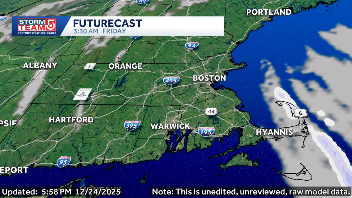 Hour-by-hour futurecast maps
