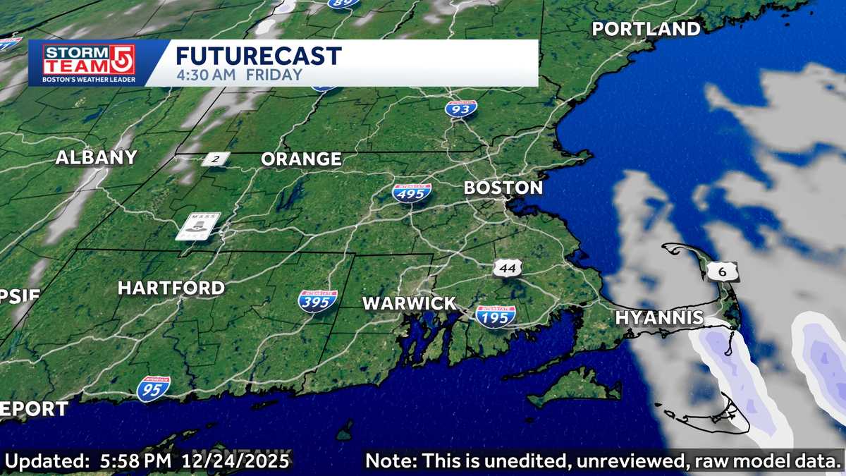 Hour-by-hour futurecast maps