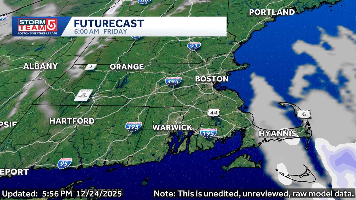 Hour-by-hour futurecast maps