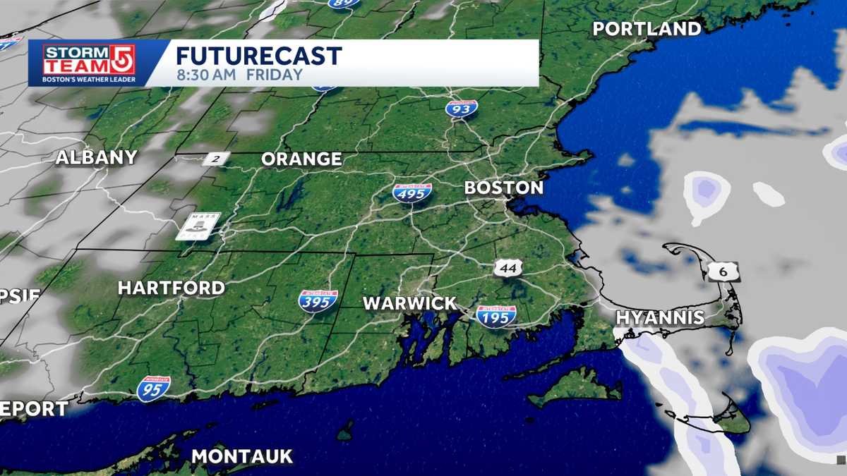 Hour-by-hour futurecast maps