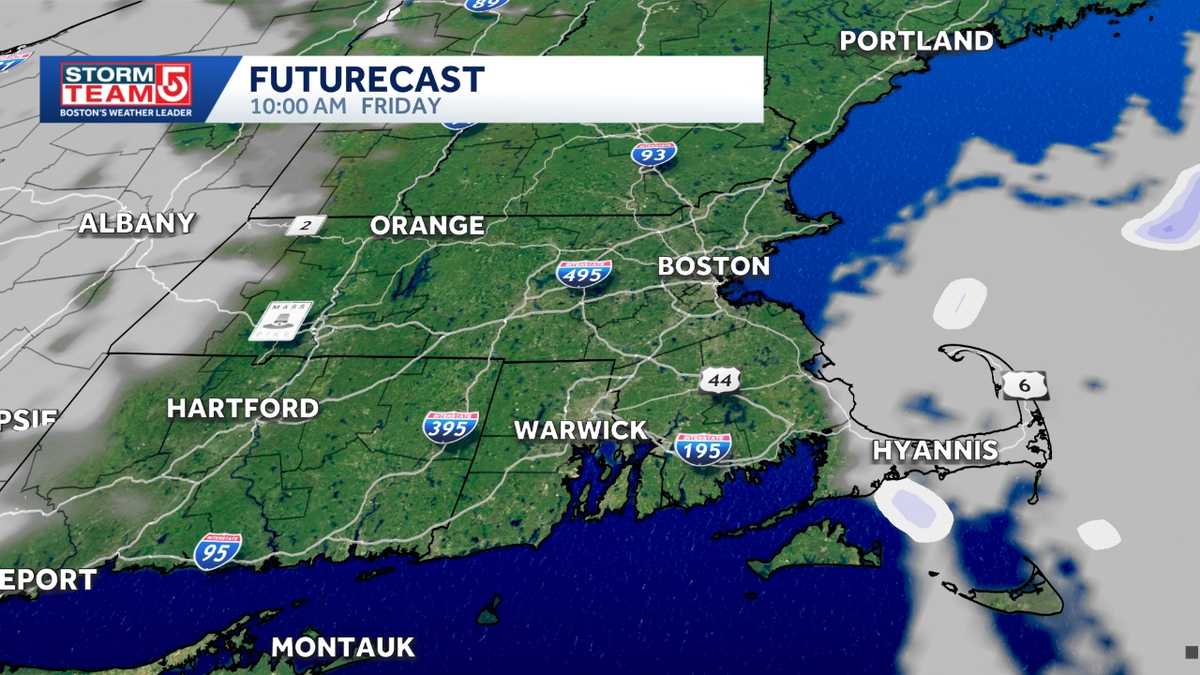 Hour-by-hour futurecast maps