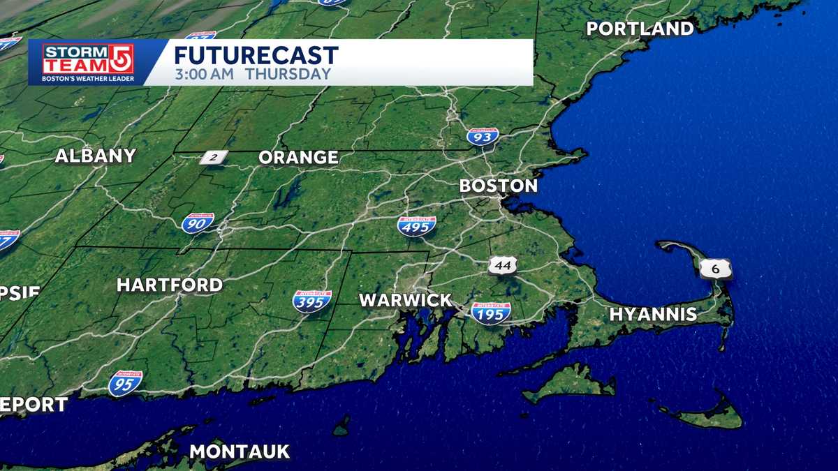 Futurecast shows when to expect snow, how long it'll last