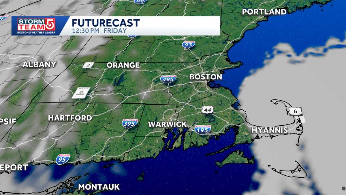 Hour-by-hour futurecast maps