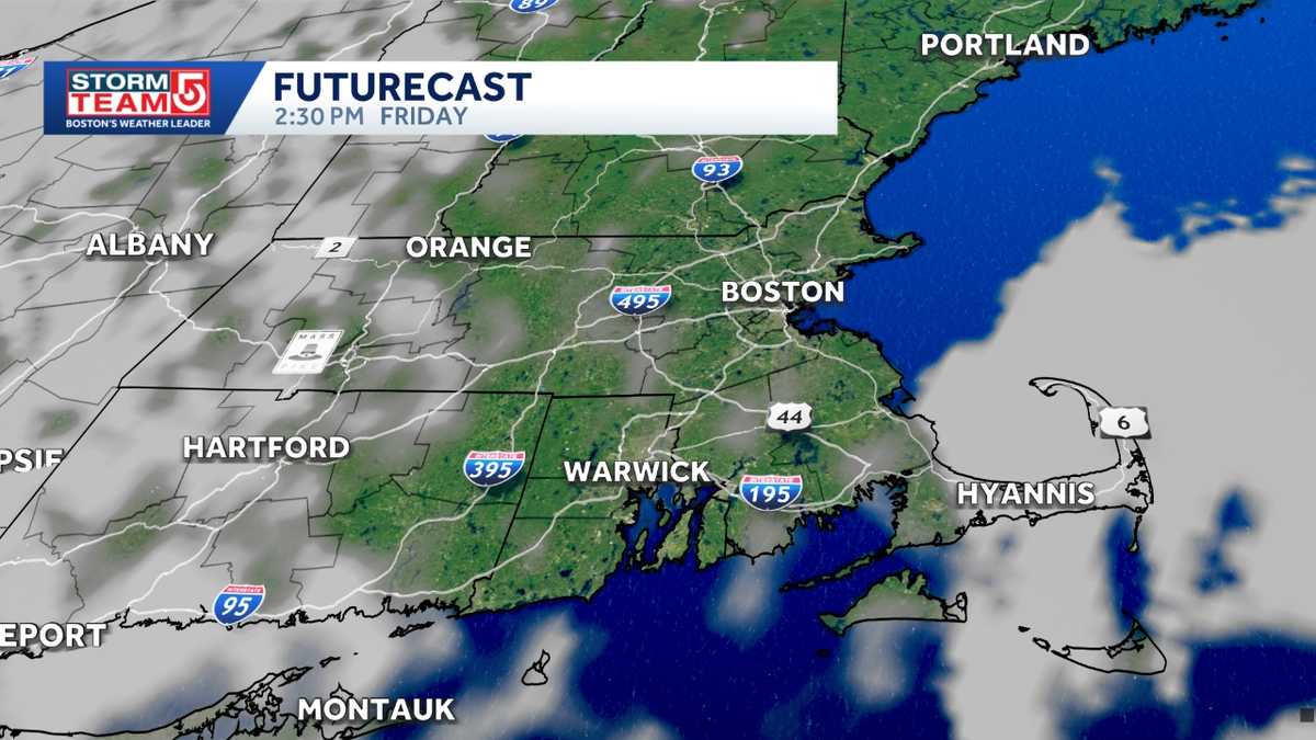 Futurecast shows when to expect snow, how long it'll last