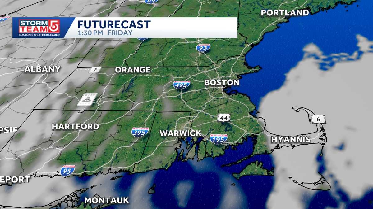 Hour-by-hour futurecast maps
