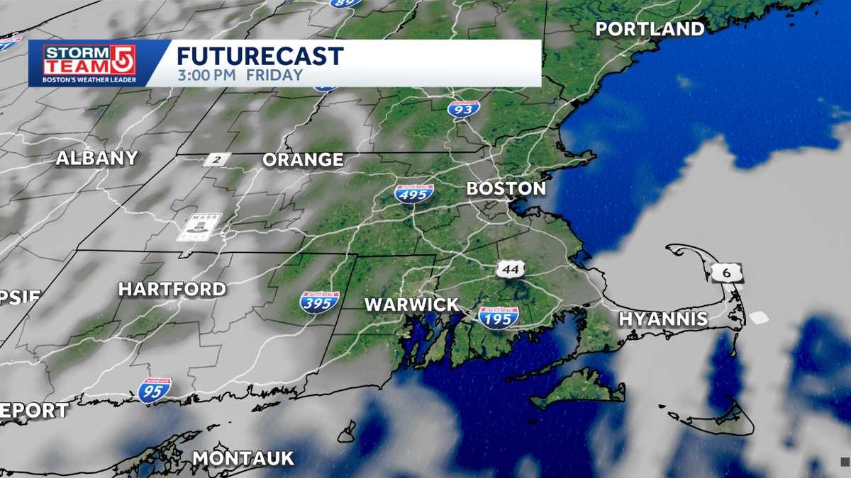 Hour-by-hour futurecast maps
