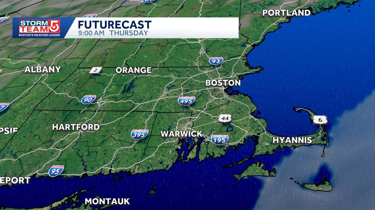 Futurecast shows when to expect snow, how long it'll last