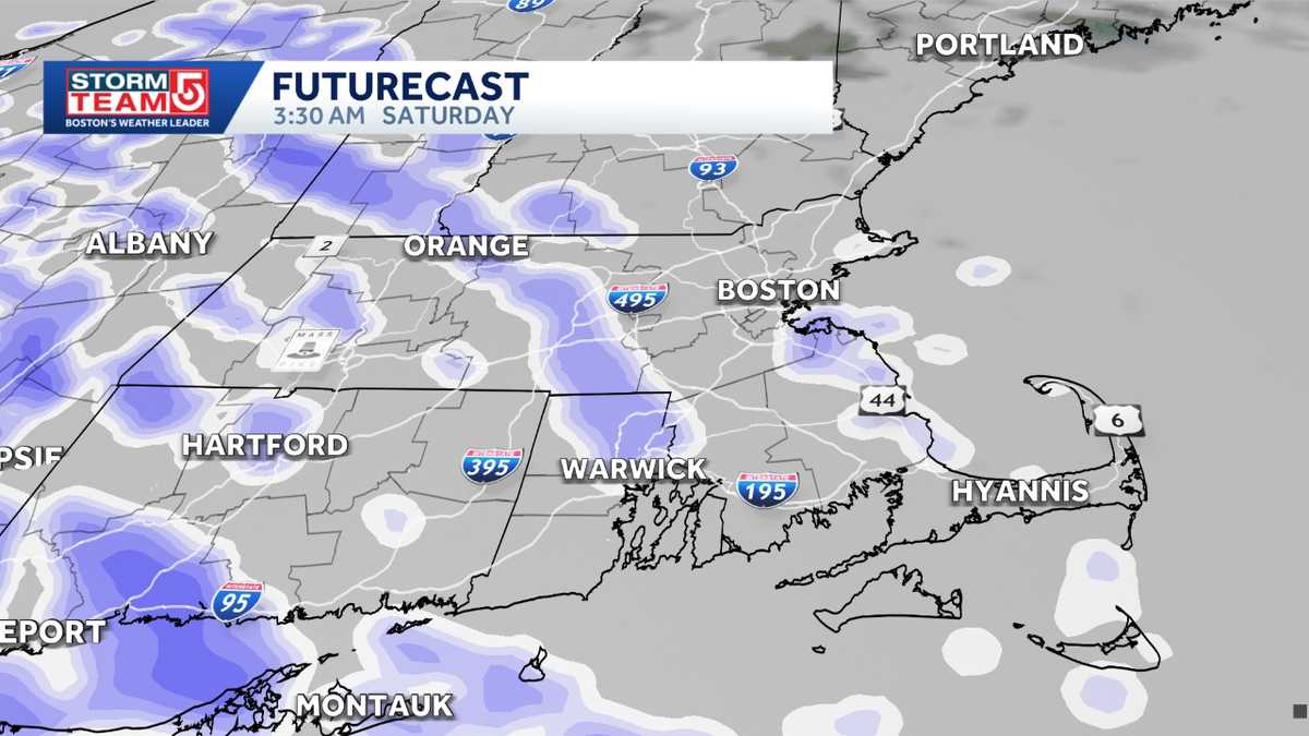 Futurecast shows when to expect snow, how long it'll last