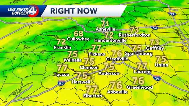 South Carolina: Weather Nov. 8