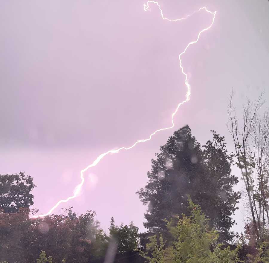 Viewer videos, photos show hail, lightning and downed trees in Northern ...