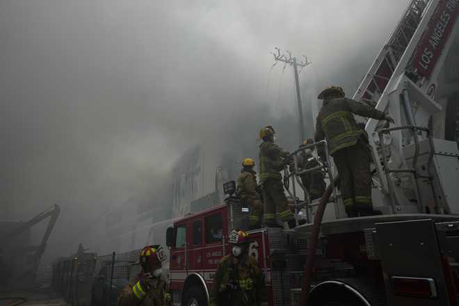 What to know about a cold storage warehouse fire in Los Angeles