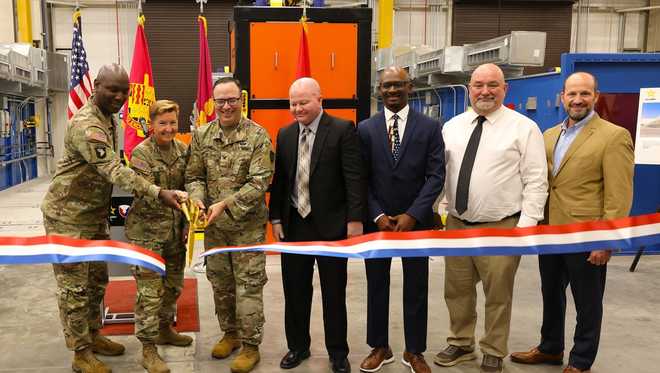 Anniston Army Depot opens $44 million combat vehicle welding facility