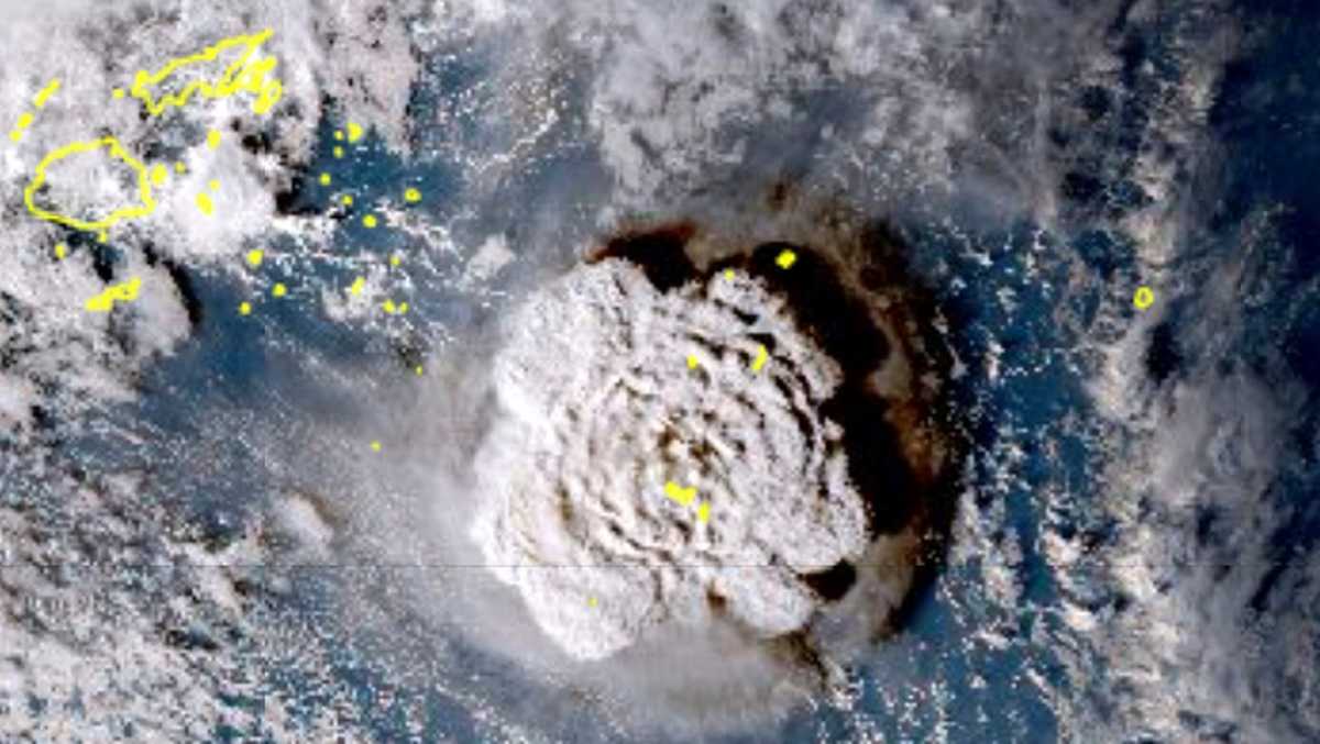 A violent volcanic eruption may have revealed a new weapon to tackle a ...