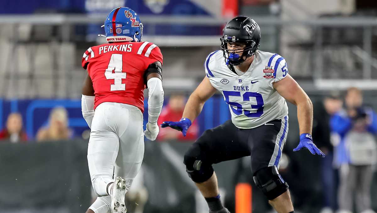 Bengals select Duke OL Brian Parker II in sixth round of 2026 NFL Draft