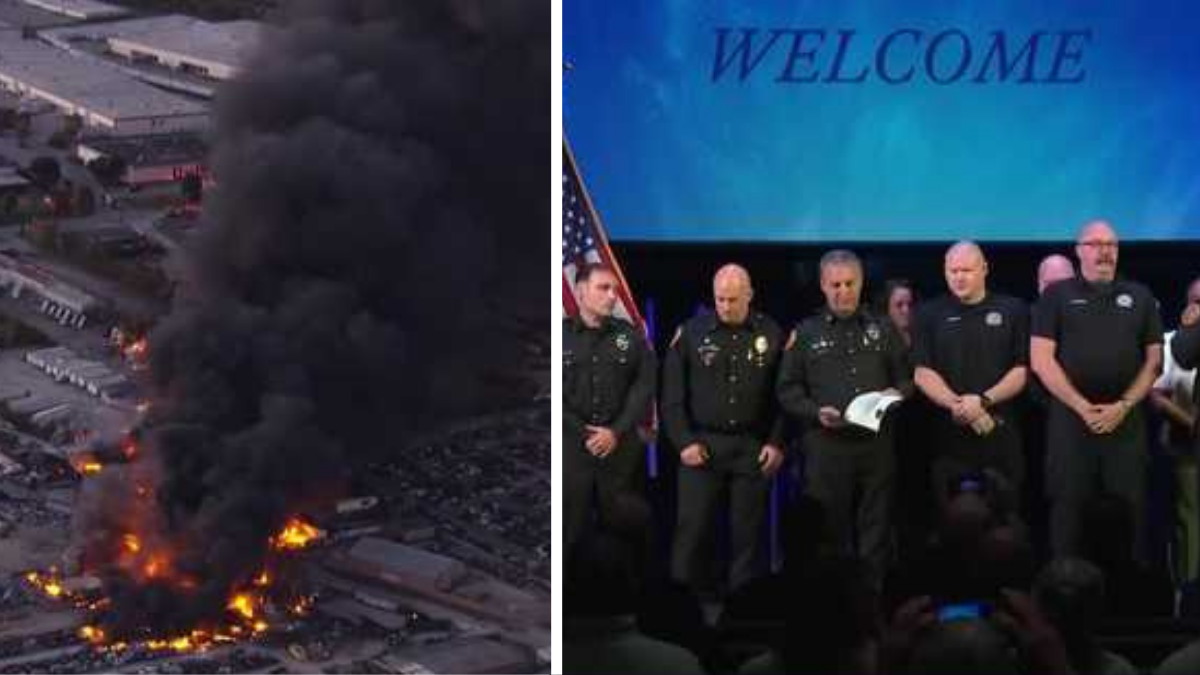 Louisville first responders recognized for UPS plane crash response