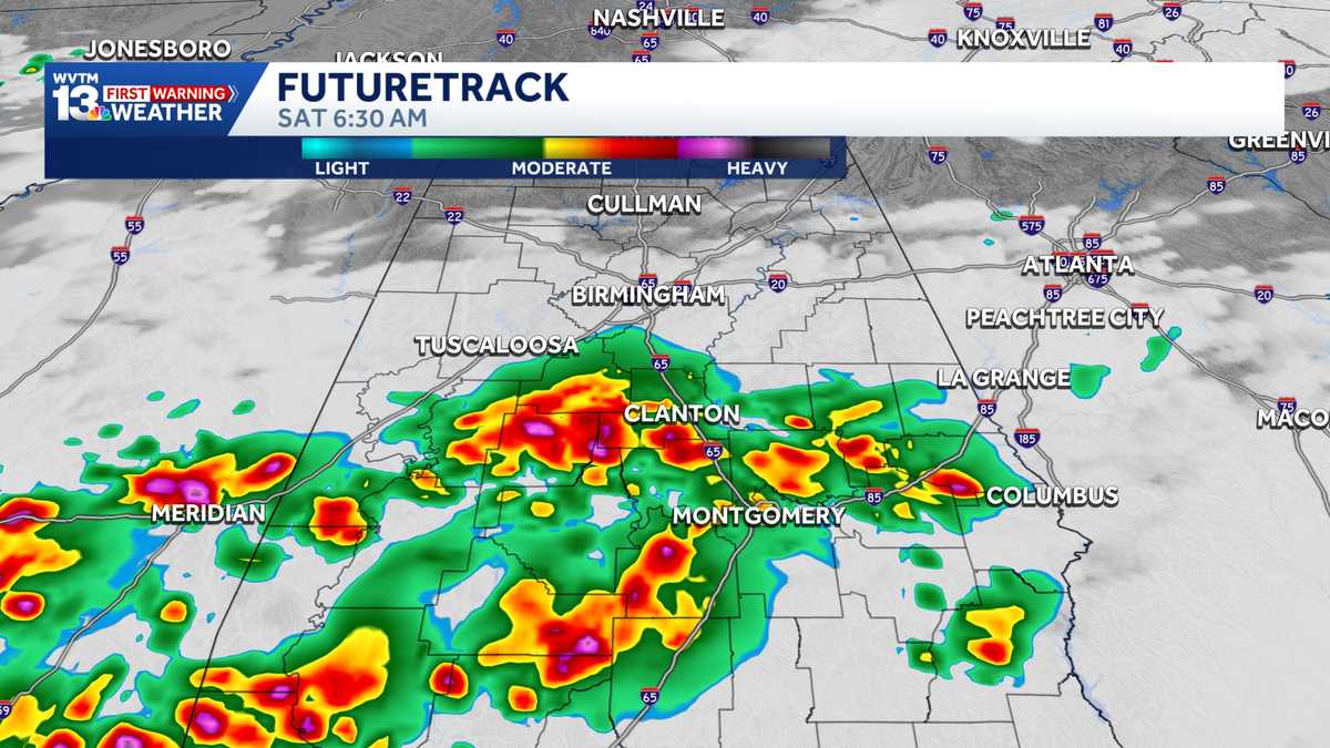 Alabama Weather Forecast: Cooler then storms this weekend