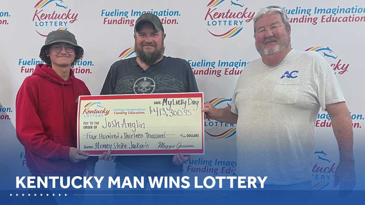 Kentucky man wins $413K playing online lottery game