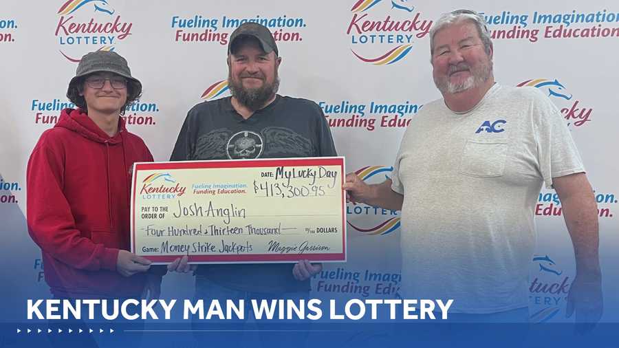 Kentucky man wins $413K playing online lottery game