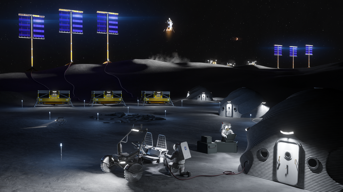 'The goal is to stay': NASA outlines plans for a moon base
