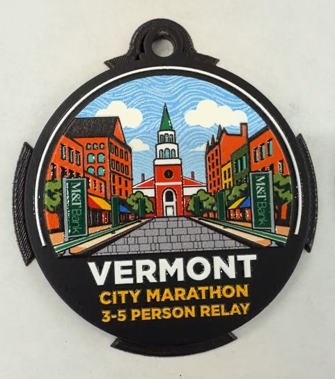 RunVermont opts for sustainable medals at 2026 Vermont City Marathon
