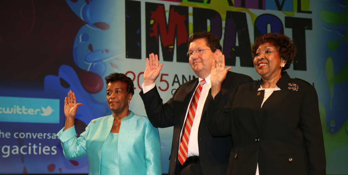 Mayor Jackson sworn in as GMA 1st Vice President