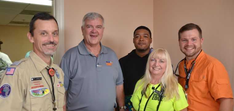 Boy Scouts Over the Edge