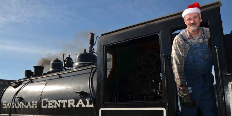 Santa Train at Railroad Museum