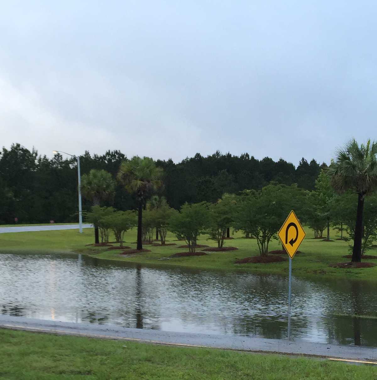 Beaufort County flooding closes ramp from 170 on to 278 east