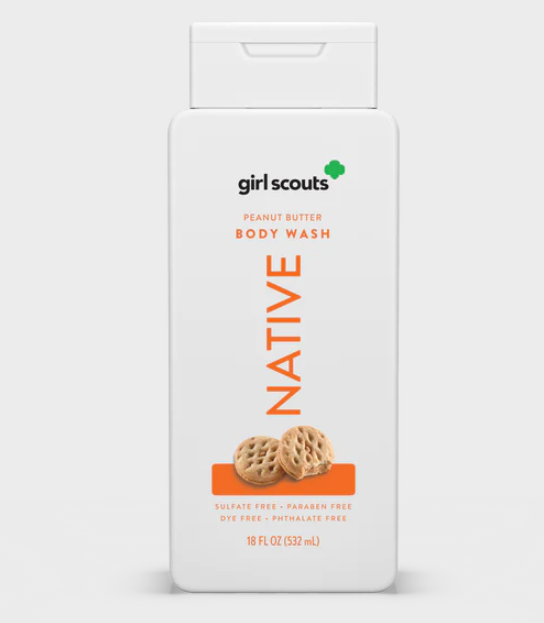 Body care products inspired by popular Girl Scout cookie flavors