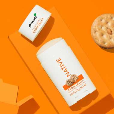 Body care products inspired by popular Girl Scout cookie flavors