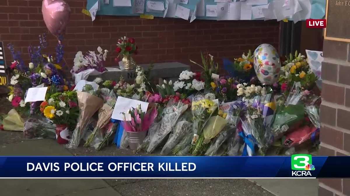 Davis police continue investigation into officer's shooting death