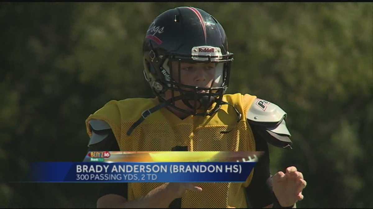Brandon's Brady Anderson wins Blitz 16 BankPlus metro player of the week