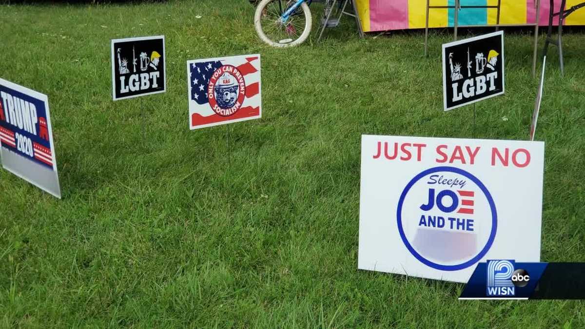 Alderman calls political campaign sign offensive
